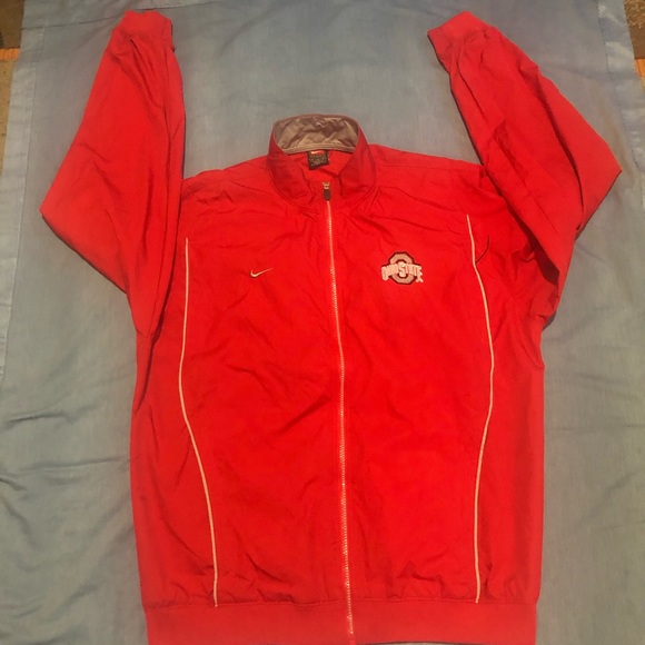 Nike | Other | Ohio State Buckeyes Nike Team Jacket Embroidered Great ...